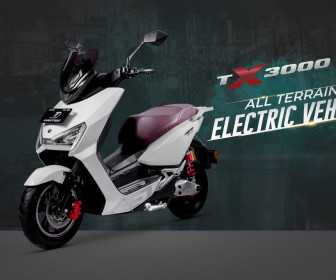 Motor Listrik TX3000 dan TX1800 Rilis Dengan Harga Mulai Rp. 30 Jutaan
